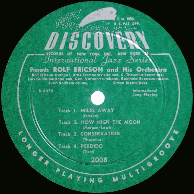 Cvinyl Com Label Variations Discovery Records