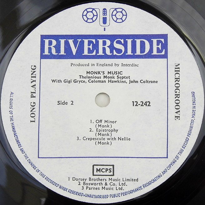 Cvinyl Com Label Variations Riverside Records