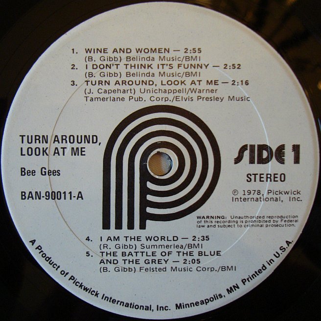 CVINYL.COM - Label Variations: Pickwick Records