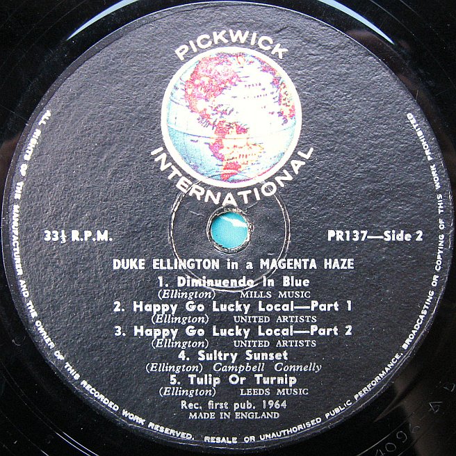 CVINYL.COM - Label Variations: Pickwick Records