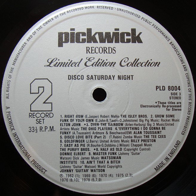 CVINYL.COM - Label Variations: Pickwick Records